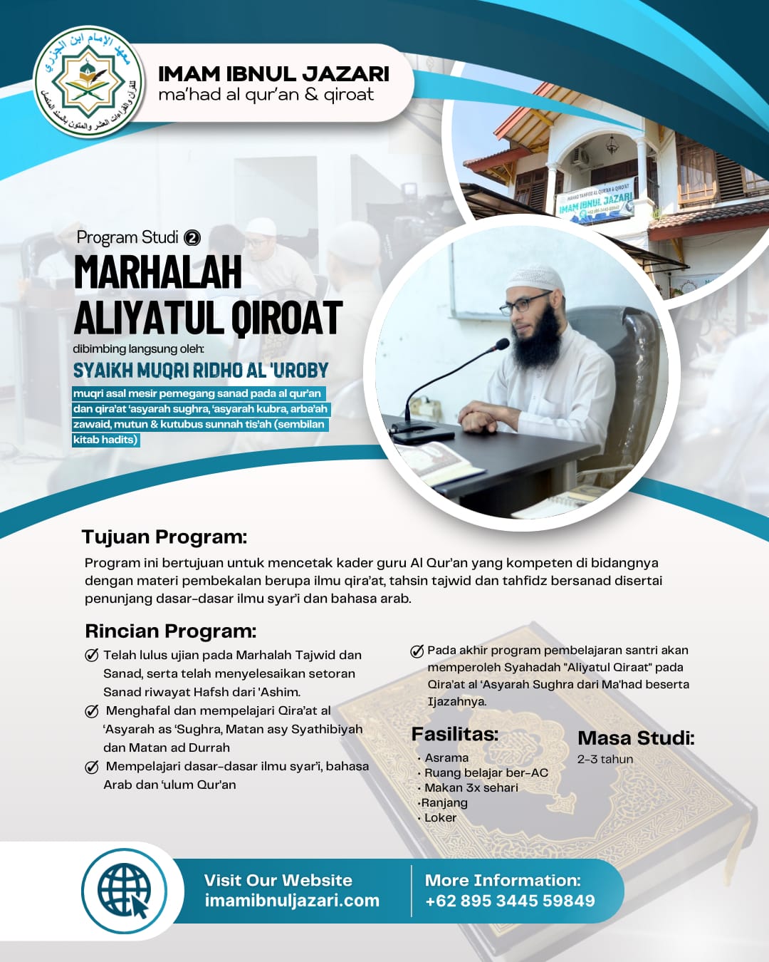 Marhalah Aliyatul Qiraat - MAHAD IMAM IBNUL JAZARI